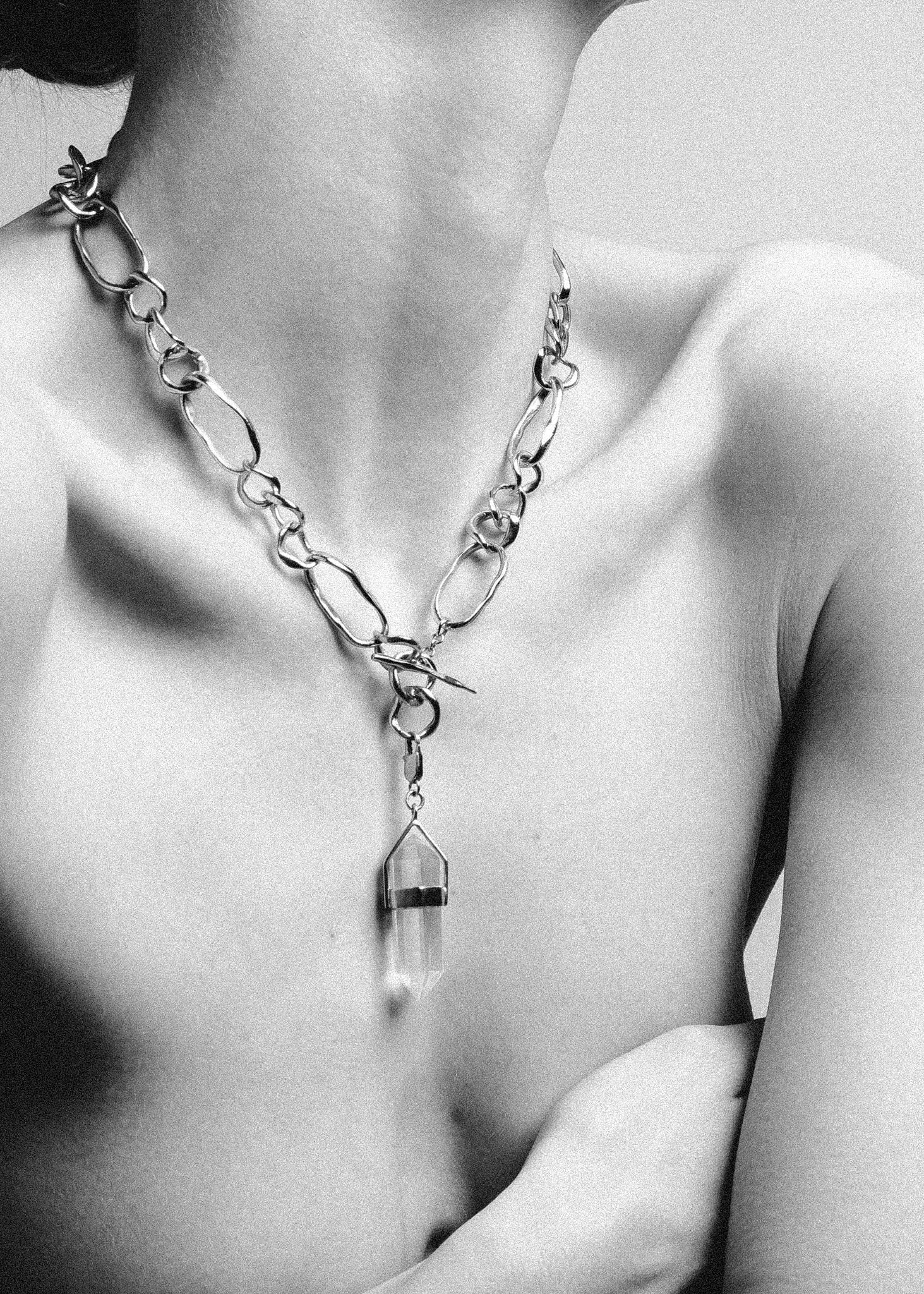 Stoned Lariat Necklace – Cornelia Webb