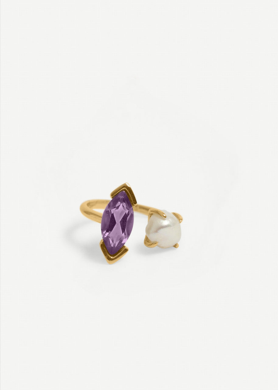 Stoned Marquis Ring Mini – Cornelia Webb